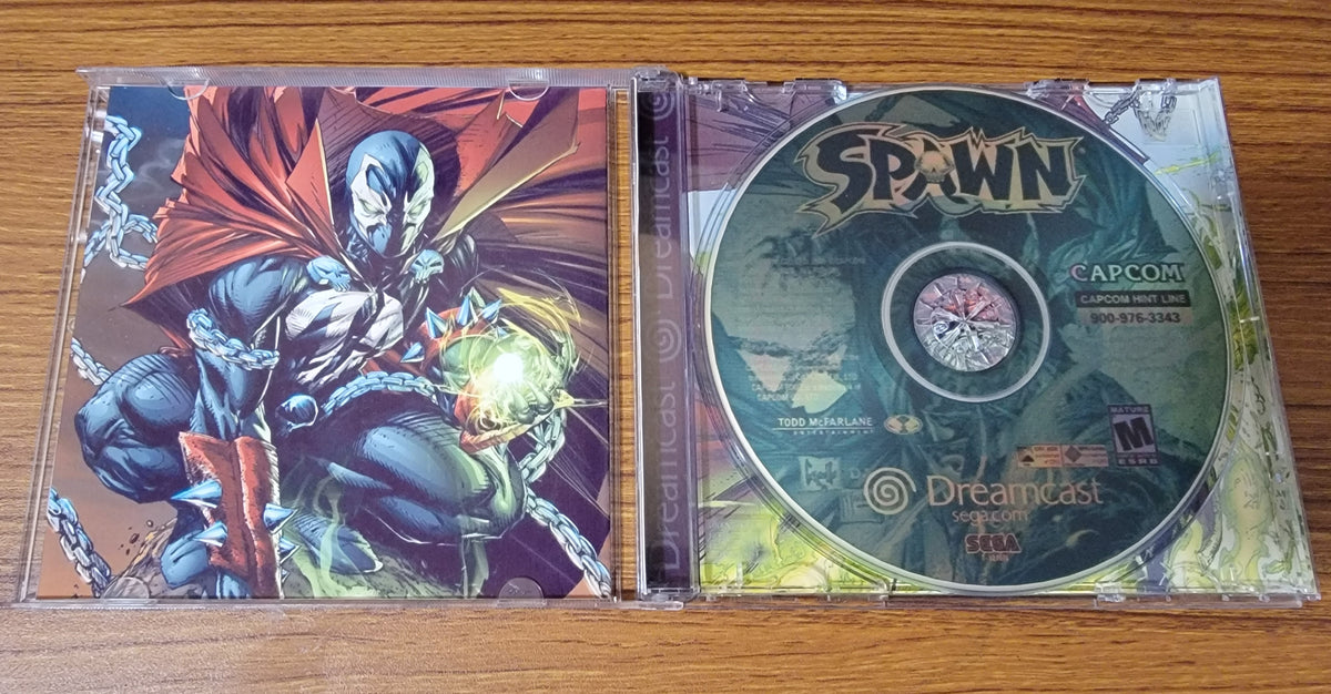 Spawn Sega Dreamcast Reproduction – Nightwing Video Game Reproductions