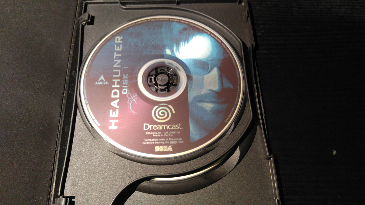 Headhunter Sega Dreamcast reproduction – Nightwing Video Game Reproductions