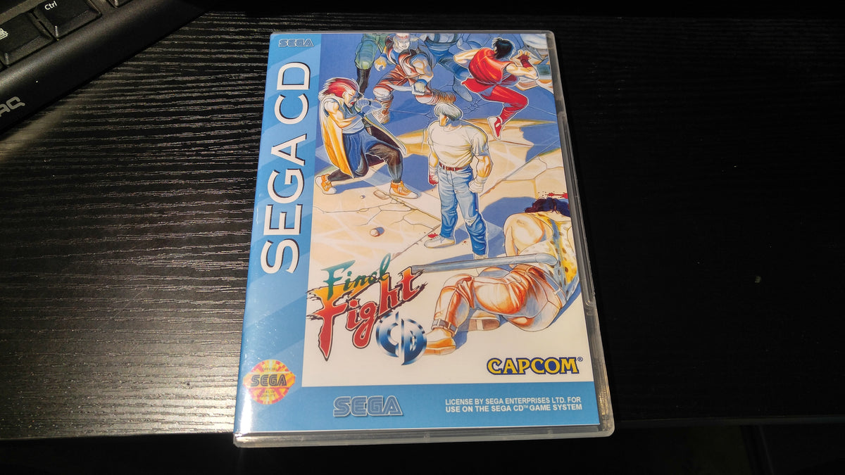 Final Fight Sega CD Reproduction – Nightwing Video Game Reproductions