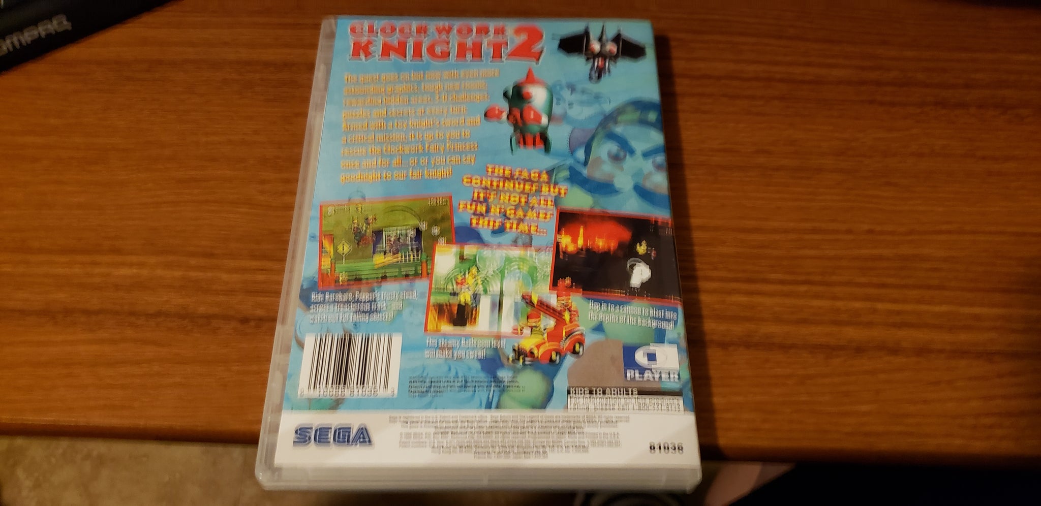 Clockwork Knight 2 Sega Saturn reproduction – Nightwing Video Game ...