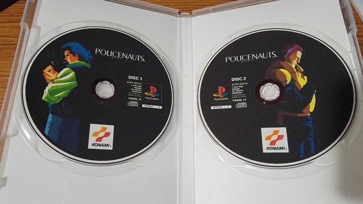 Policenauts Playstation 1 reproduction – Nightwing Video Game Reproductions