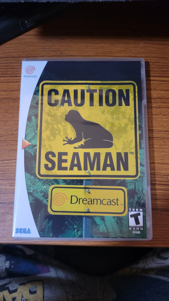 Seaman Sega Dreamcast Reproduction – Nightwing Video Game Reproductions